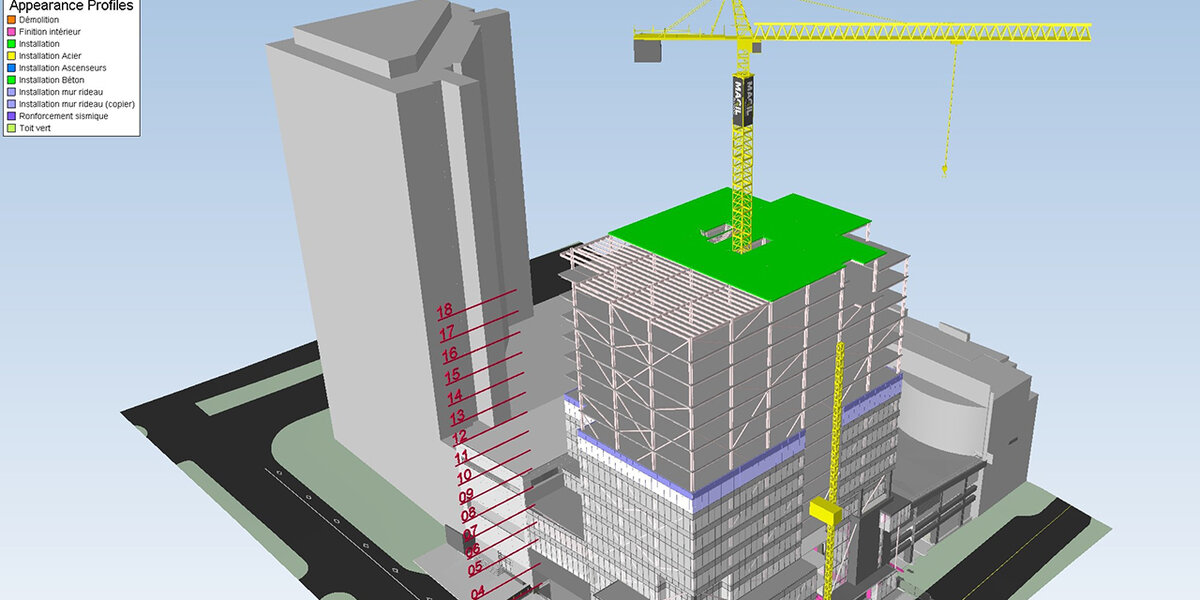 4D Analysis and Construction Simulation | Magil Construction